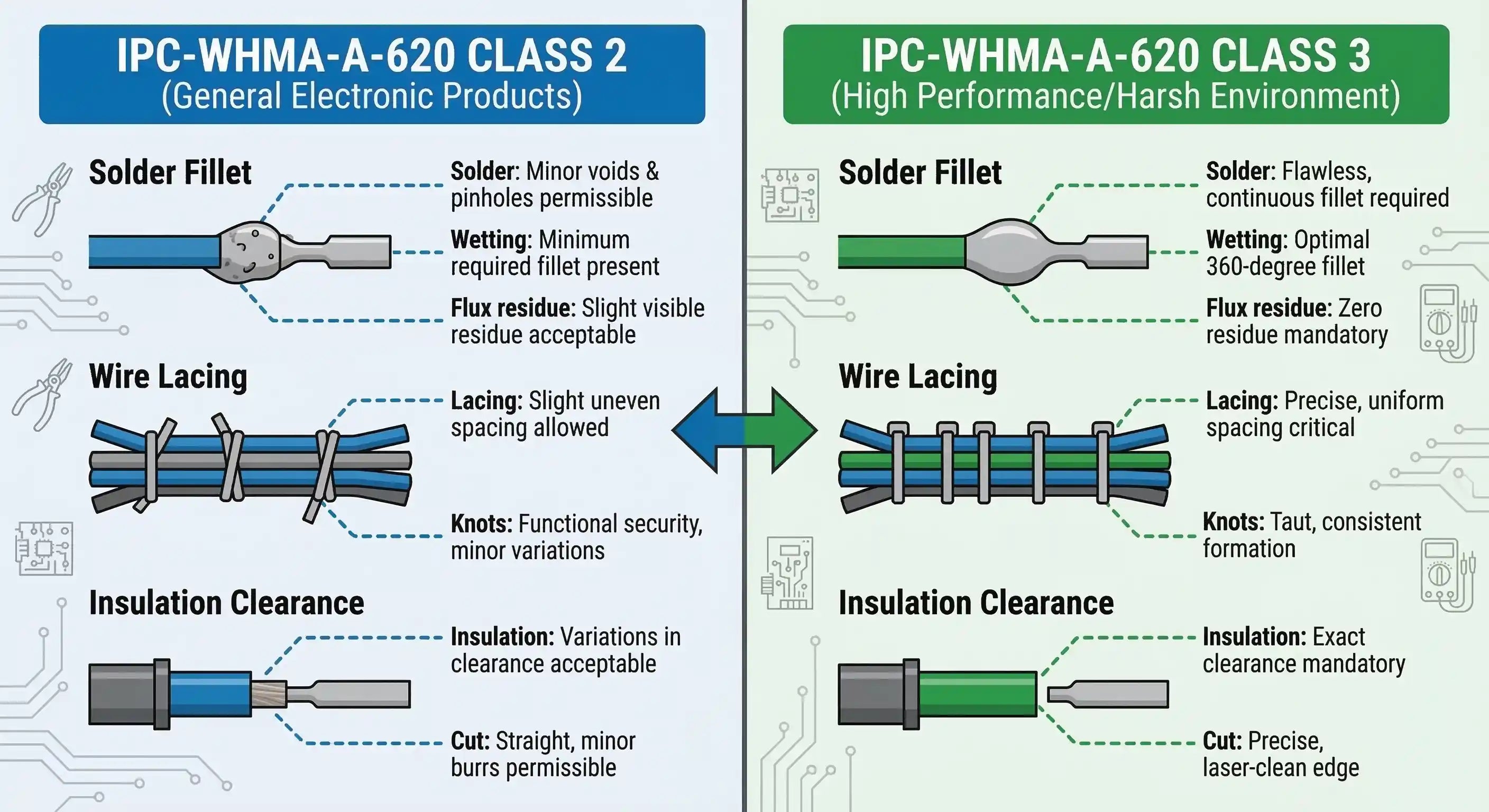 IPC-620 Class 2 vs Class 3 Cable Assembly | Engineer's Guide – TeleWire ...