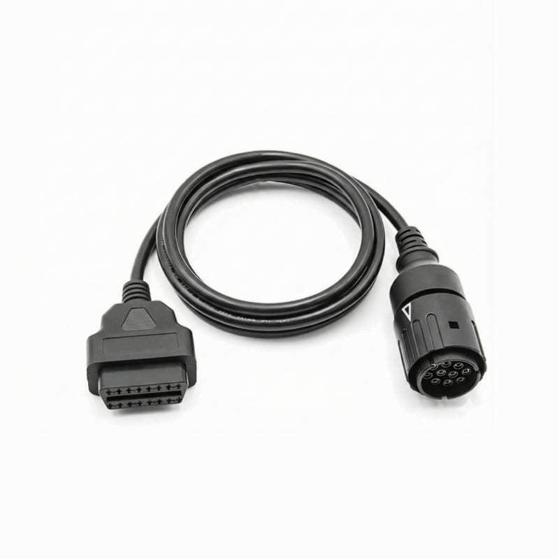 BMW 10-Pin to OBDII Adapter | Custom Cable Assembly – TeleWire ...
