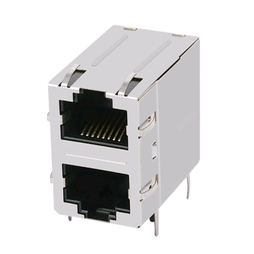 Integrated RJ45 Jack | 2x1 Ports | Gigabit | Tab Both