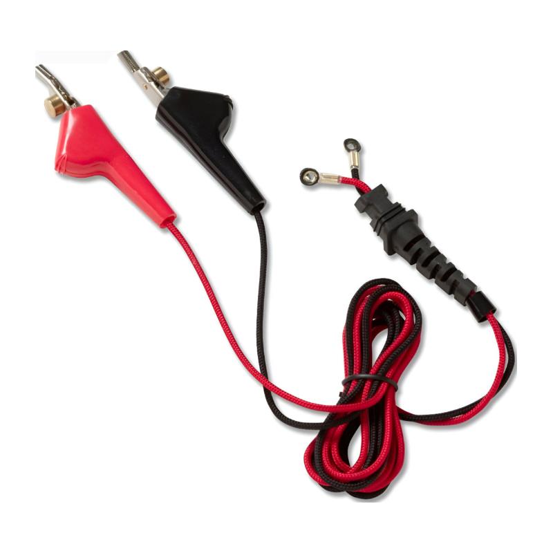 ABN Alligator Clips to Ring Terminals Braided Test Lead