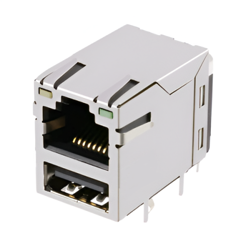 RJ45 Modular Jack | With USB | No Transformer | Tab Up – TeleWire ...