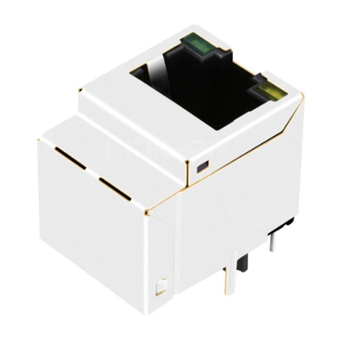 Vertical RJ45 Connectors Manufacturer | 180° Jacks – TeleWire ...